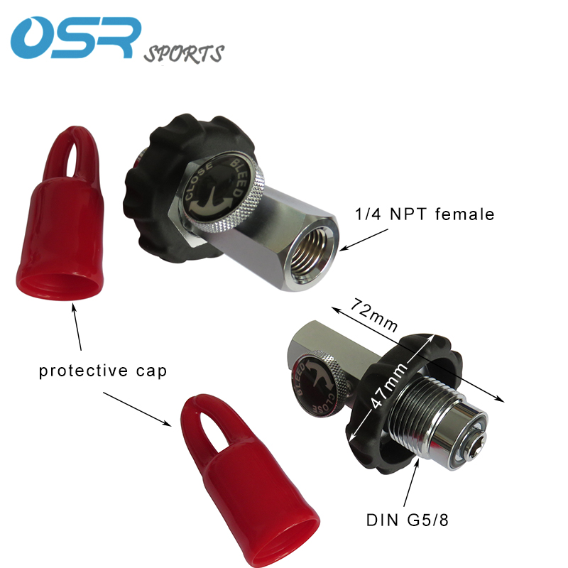 11338: DIN tank fill adapter to 1/4NPT female DIN connector - 无锡拓森户外运动 ...